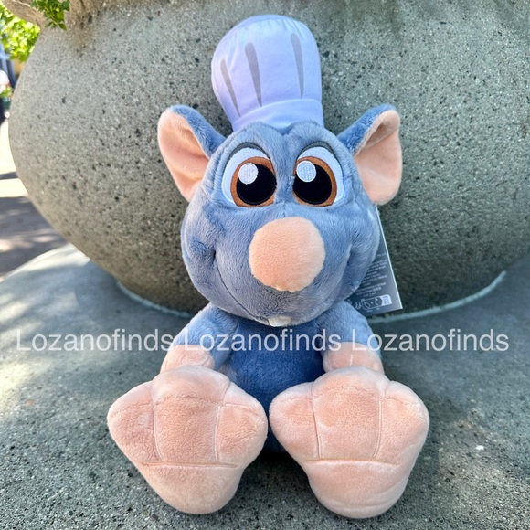 Disney | Toys | Disney Parks Remy Big Feet Plush | Poshmark